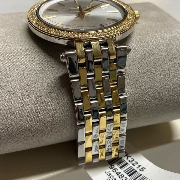 Michael Kors | Accessories | Nwt Michael Kors Darci Twotone Stainless ...